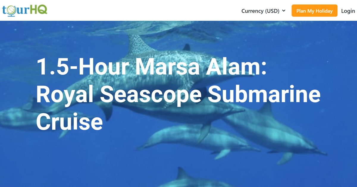 1.5-Hour Marsa Alam: Royal Seascope Submarine Cruise